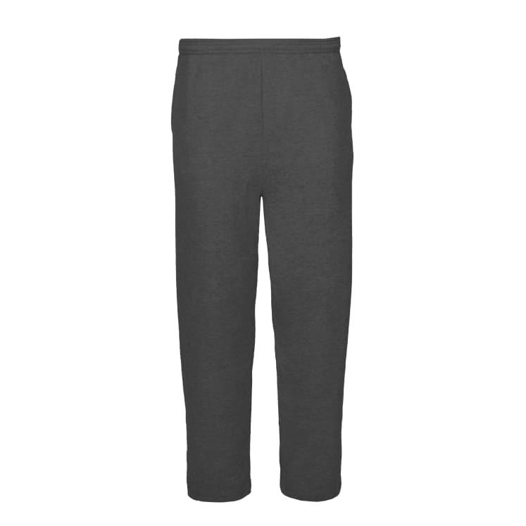 Hanes Men's EcoSmart Charcoal Heather Fleece Sweatpants by Hanes at ...