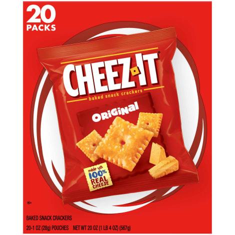 Original 1 oz Baked Snack Crackers - 20 Pk by Cheez-It at Fleet Farm
