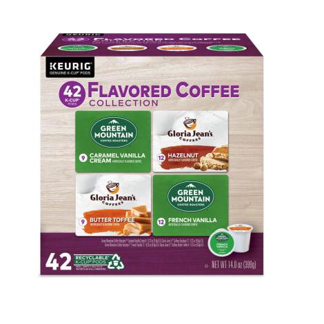 Flavored Coffee Lovers Collection K-Cup Pods - 42 Ct by Keurig at Fleet ...