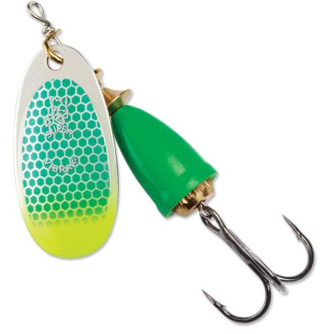 Green Scale Chartreuse Tip UV Classic Vibrax Spinner by Blue Fox at ...