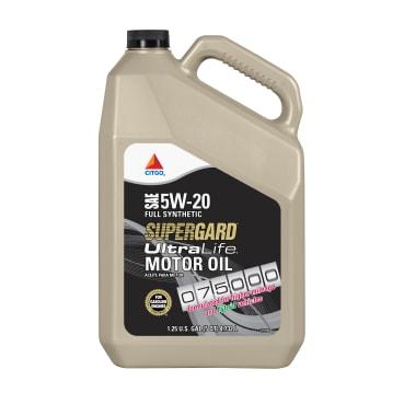 CITGO Supergard High Mileage Full Synthetic 5w20 Motor Oil by CITGO at ...