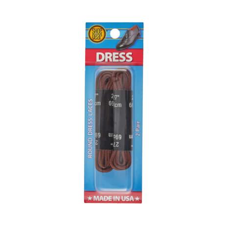 Round Brown Shoe Laces by Shoe Gear at Fleet Farm