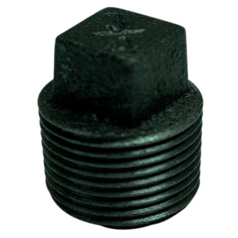 3/8 in. Black Square Head Plug by JMF at Fleet Farm