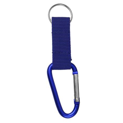 Small Carabiner Key Ring w/ Strap - Assorted by Hy-Ko Products at Fleet ...