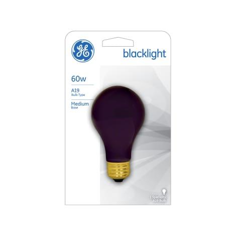 60W A19 Black Light Specialty Light Bulb - 1 Ct by GE at Fleet Farm