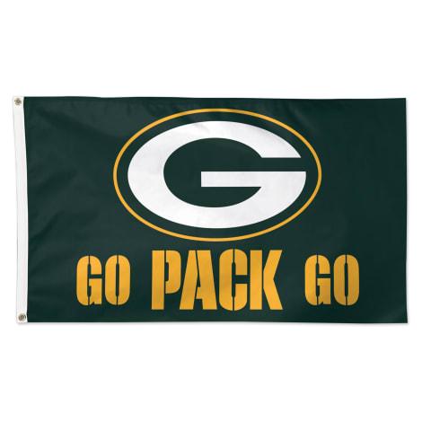 3 Ft x 5 Ft Green Bay Packers Go Pack Go Flag by Wincraft at Fleet Farm