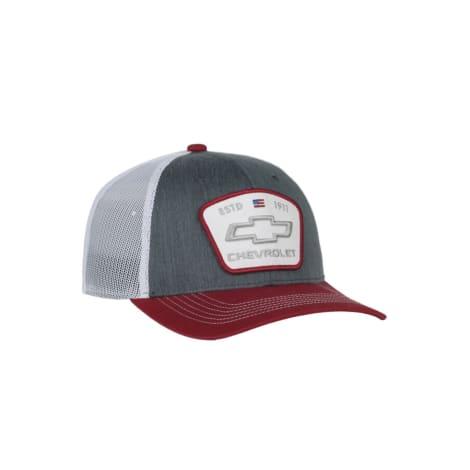 Men's Chevy Logo Patch Mesh Back Ball Cap by Chevrolet at Fleet Farm