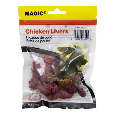 4 oz. Preserved Chicken Livers - Red/Blood/Anise Flavored by Magic ...