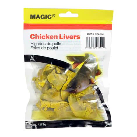 4 oz. Preserved Chicken Livers - Yellow/Cheese Flavored by Magic ...