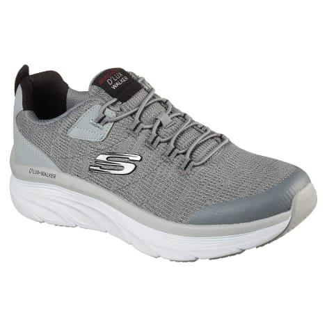 Sport Men's Grey/Black Pensive D Lux Walker Shoes by Skechers at Fleet Farm