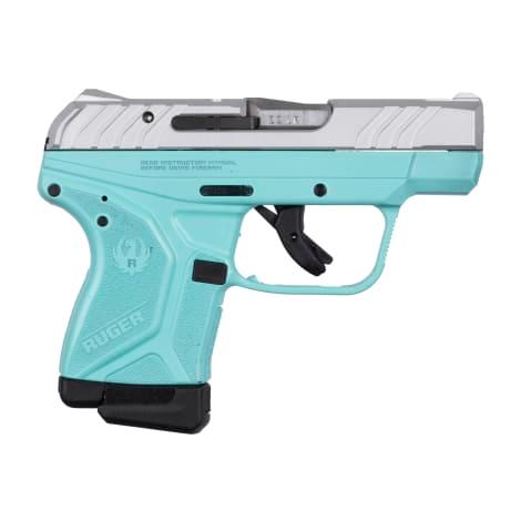22LR LCPII Lite Rack Turquoise/Silver Slide Pistol by Ruger at Fleet Farm