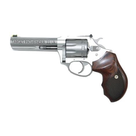 Pathfinder .22 LR Aluminum/Stainless Target Model 8 Shot Revolver by ...