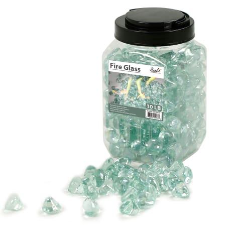 10 lb. Clear Diamond Fire Glass Jar by Bali at Fleet Farm