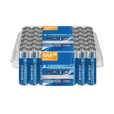 AAA Alkaline Batteries - 48 Pk by Powermax at Fleet Farm