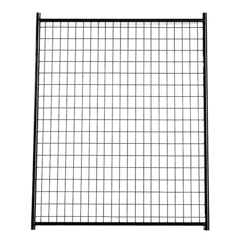 6 ft.x 5 ft Black Powder-Coated Welded Wire Side Panel at Fleet Farm