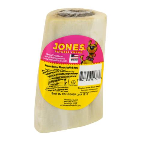 Peanut Butter Flavor Stuffed Bone by Jones Natural Chews at Fleet Farm