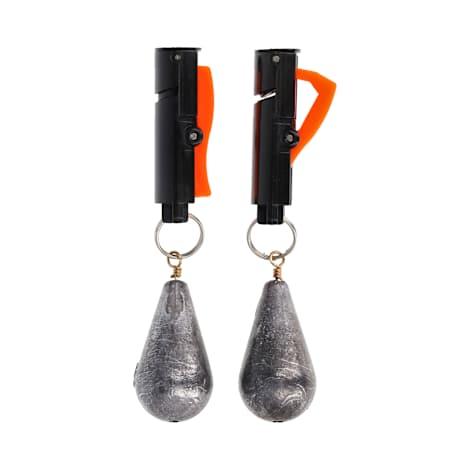 Snap Weight Quick Release Line Clip and Weights - 2 Pk by Eagle Claw at ...