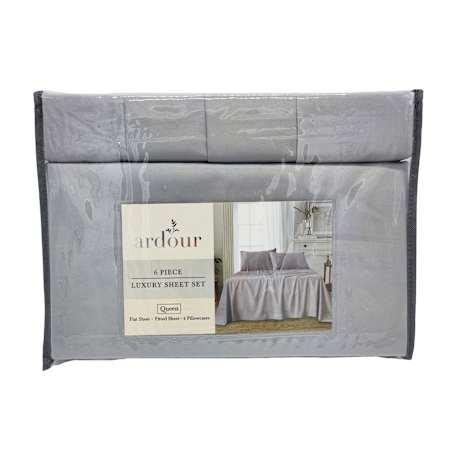 Ardour Microfiber Sheet Set - Grey by Ardour at Fleet Farm