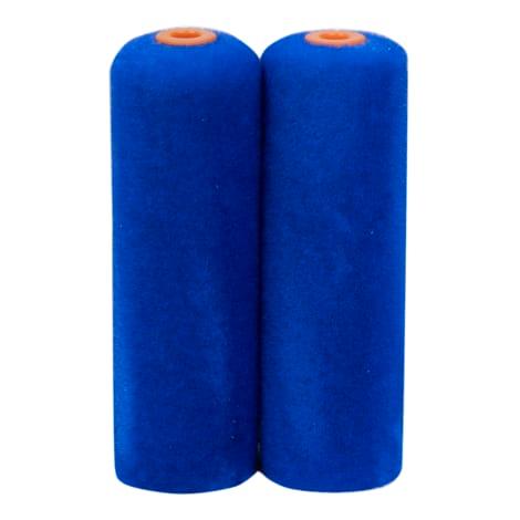 4 in. High Density Flocked Foam Mini Rollers Refills - 2 Pk. by Linzer ...