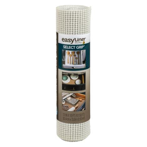 12 in x 10 ft Select Grip Shelf Liner - White by Easy Liner at Fleet Farm