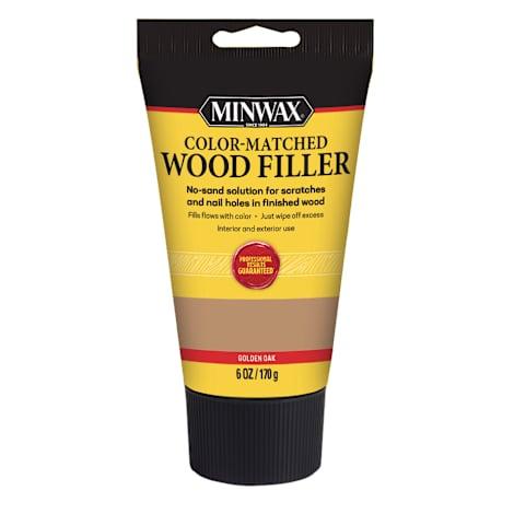 6 oz Golden Oak Color-Matched Wood Filler by Minwax at Fleet Farm
