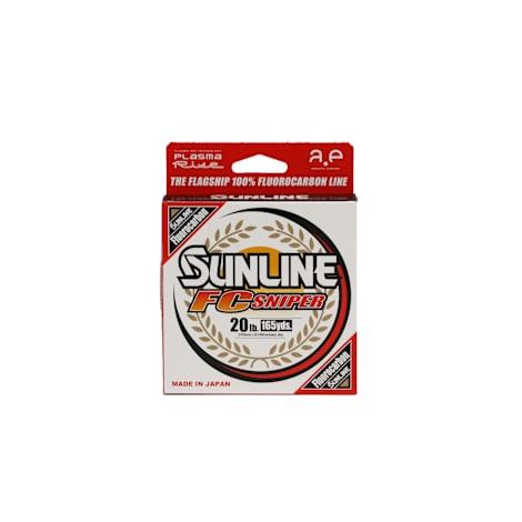 Super FC Sniper Fluorocarbon Clear Fishing Line 20 lb 165 yd by Sunline ...