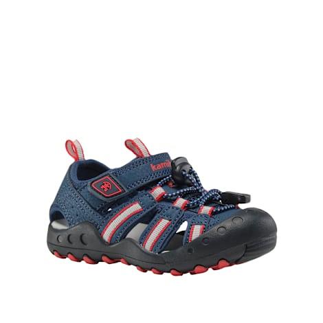 Boys' Navy/Red Crab Sandals by Kamik at Fleet Farm