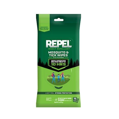Insect Repellent Mosquito & Tick Wipes - 15 Ct by Repel at Fleet Farm