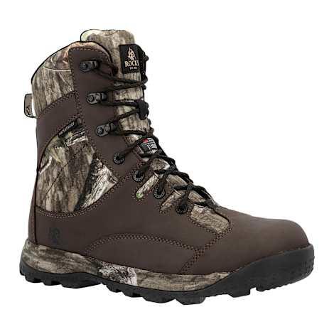 Men's Mossy Oak Country Roots Wildcat Hunting Boots by Rocky at Fleet Farm