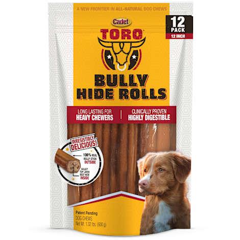 Toro Bully Hide Dog Chew Rolls - 12 Ct by Cadet at Fleet Farm