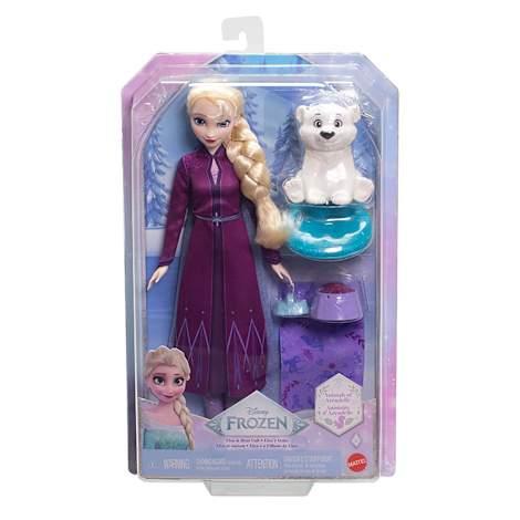 Frozen Elsa Doll & Bear Cub by Disney at Fleet Farm