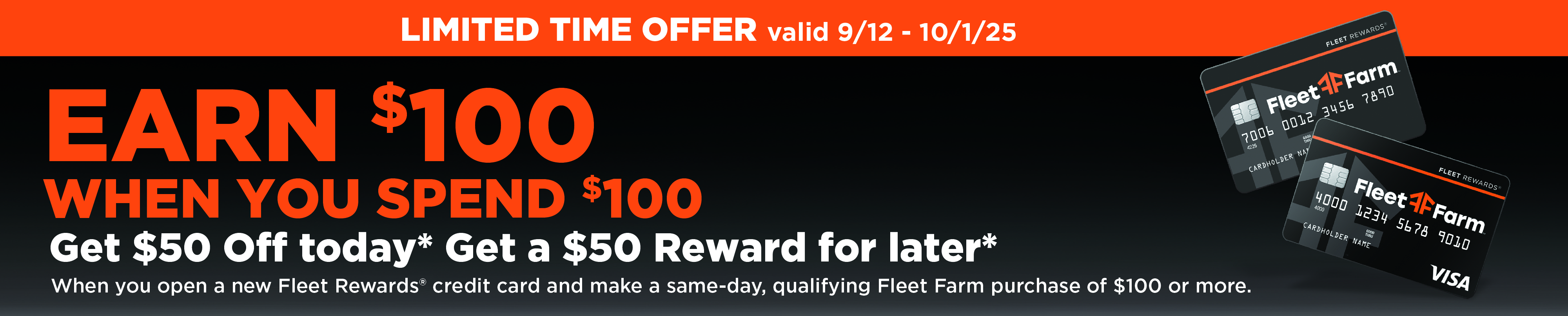 Fleet Farm Rewards Credit Card - Fleet Farm - FleetFarm.com