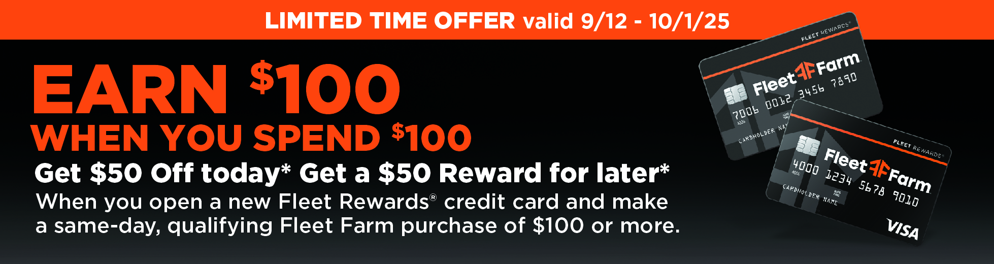 Fleet Farm Rewards Credit Card - Fleet Farm - FleetFarm.com